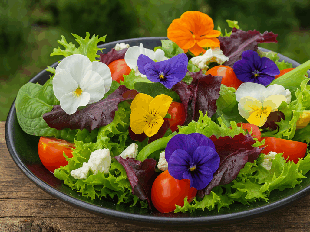 Fleurs comestibles : Profitez de leurs beautés au jardin et dans l ...